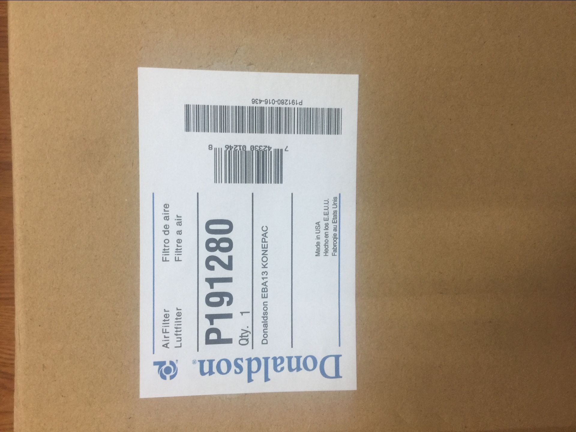 Filter Element P167943